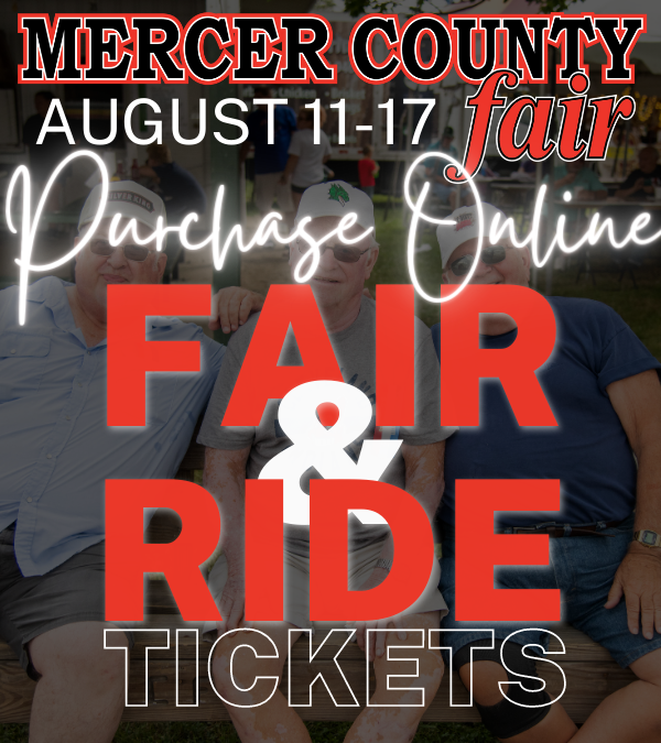 Tickets for Mercer County Fair Events