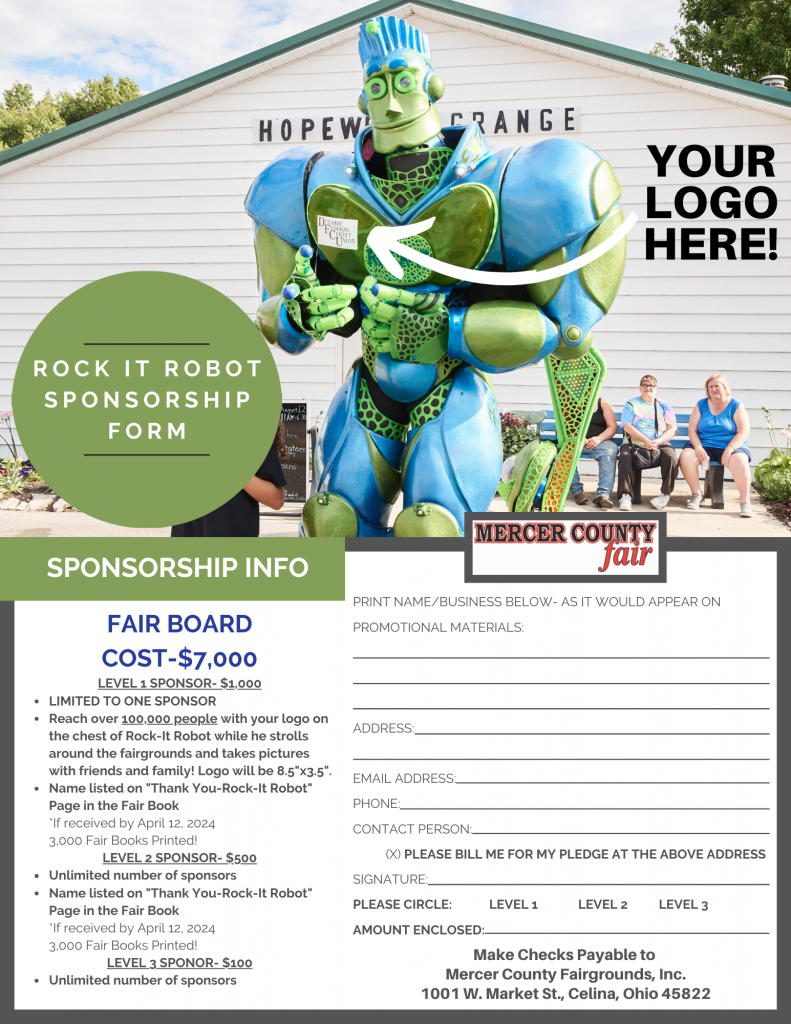 SPONSORSHIP - Mercer County Fairgrounds
