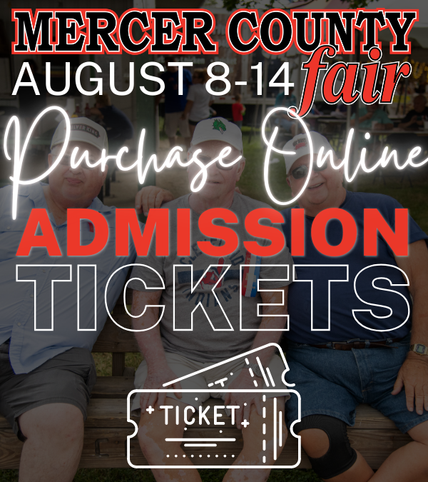 Tickets for Mercer County Fair Events